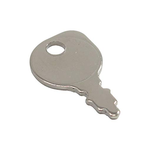 UpStart Components 725-0201 Starter Key Set Replacement for John Deere 312 and 314 Lawn and Garden Tractors - PC1618 - Compatible with 109310X Ignition Key