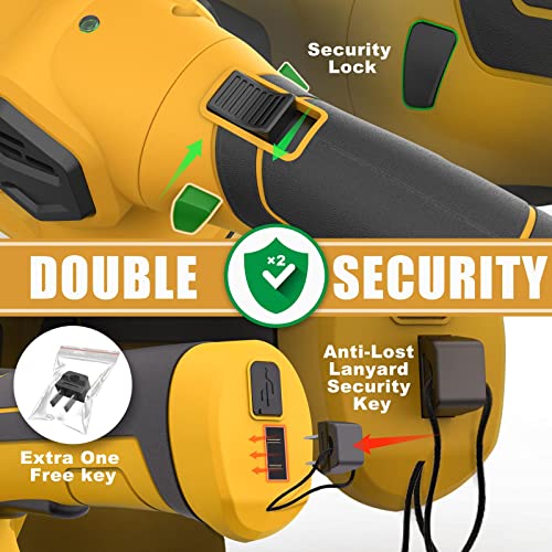 EVEAGE Light Duty Cordless Grass Shears Handheld Grass Hedge Trimmer 2 in 1 Grass Clippers Shrub Bush Trimmer for Garden, with Rechargeable 8V Battery and Charger Included