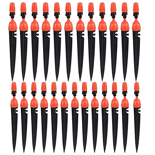 20 Drip Irrigation Adjustable Nozzle Garden Plant Watering Nozzle 360 Degree Dripper Atomizing Spray Cooling / Irrigation Equipment