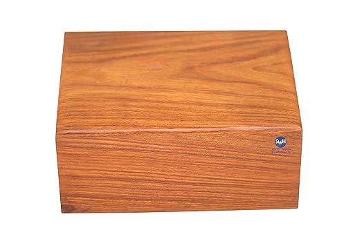 Wooden Urn Box For Pet Ashes | Wood Cremation Urns For Cat and Dog Ashes | Decorative Urns | Handmade Urns | Funeral Urns | Burial Urns ((A))