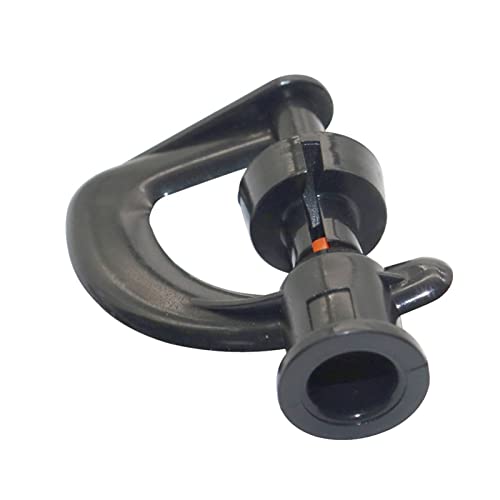 XLBH Irrigation Accessories Garden Vortex Sprayer Atomization Nozzles 360 Degree Watering Dust Removal Sprayer Agriculture Irrigation Sprinklers 20 Pcs widely Used (Color : Orange)