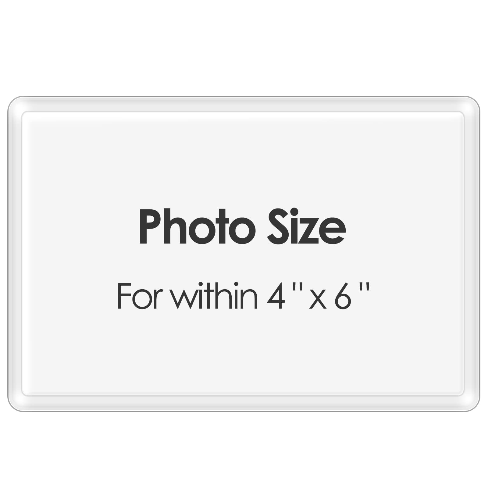 KTRIO Thermal Laminating Sheets, Hold 4 x 6 inch Photo Laminating Pouches, 5 Mil Clear Lamination Paper Protection 4.3 x 6.25 inch, Round Corner, 100 Pack