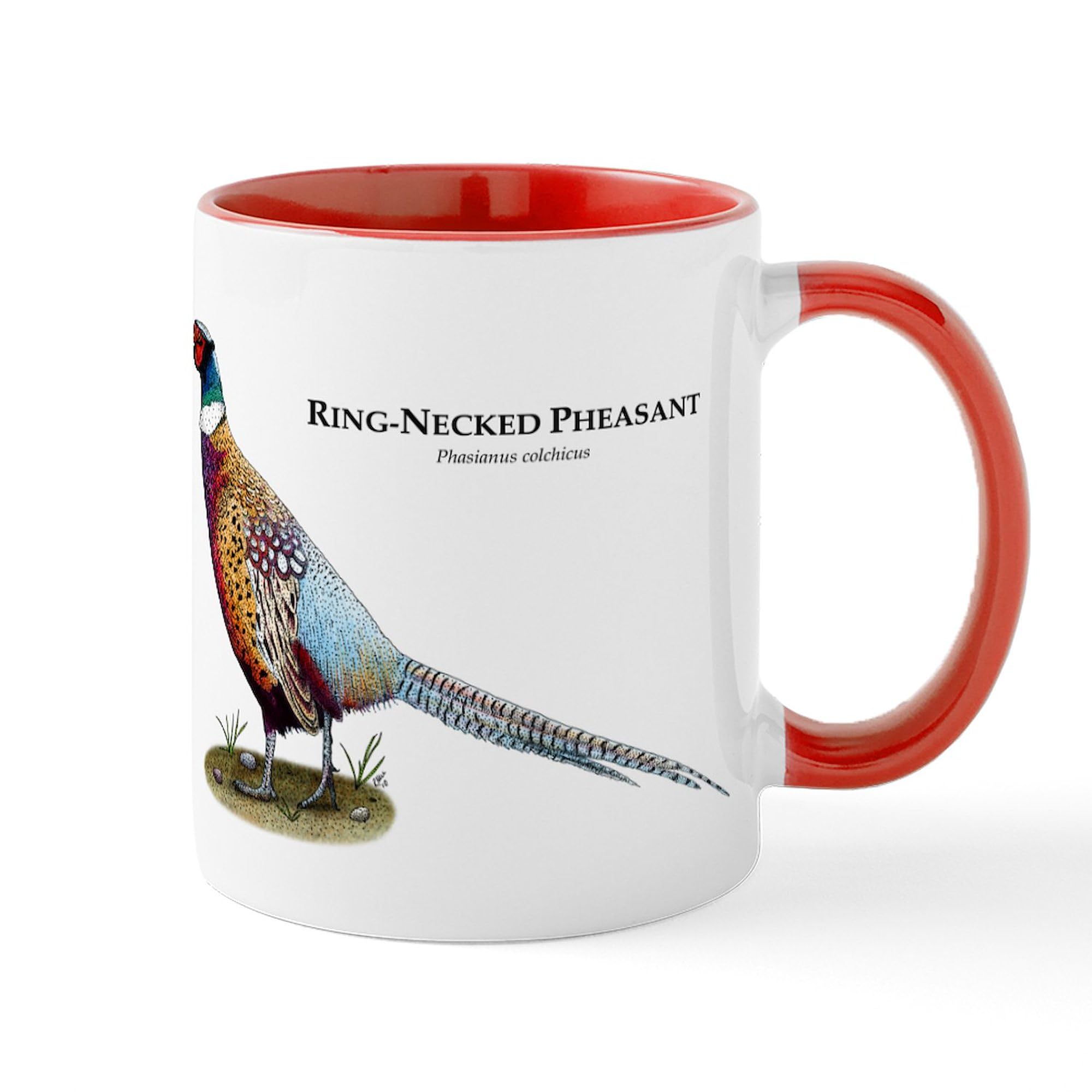 CafePress Ring Necked Pheasant Mug Ceramic Coffee Mug, Tea Cup 11 oz