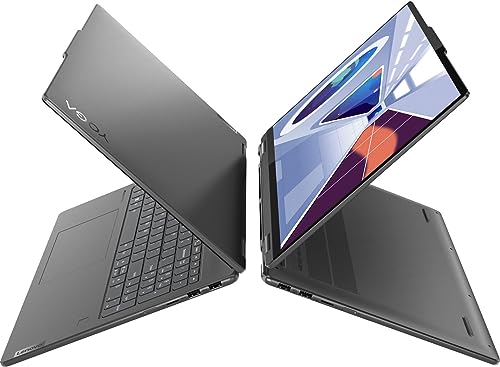 Lenovo Yoga 7i 2-in-1 Laptop 16" WUXGA IPS Touchscreen 13th Gen Intel 10-Core i5-1335U (>i7-1255U) 8GB RAM 1TB SSD Backlit Fingerprint Reader Thunderbolt Win11 Gray + HDMI Cable