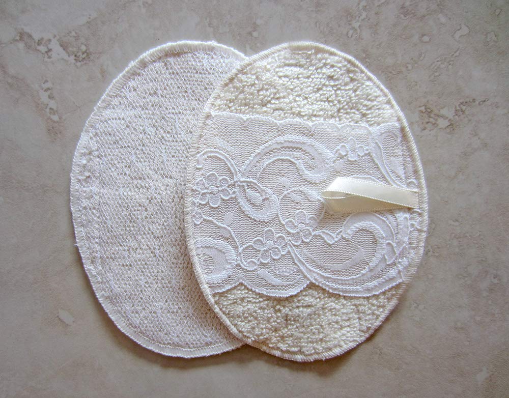Lace For The Face | Microdermabrasion Cloth for Face | Skin Exfoliating Pore Opening Face & Body Scrub Cloth | 2 cloths per package