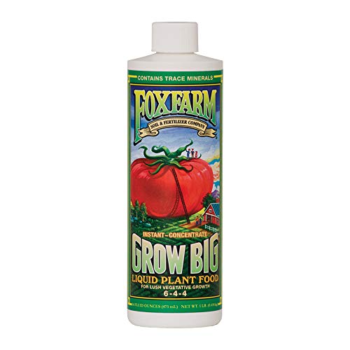 Fox Farm Big Bloom - 32 oz Bottle - 1 Bottle | Fox Farm Grow Big - 16 oz Bottle - 1 Bottle | Fox Farm Tiger Bloom -16 oz Bottle - 1 Bottle | 3 Twin Canaries Charts
