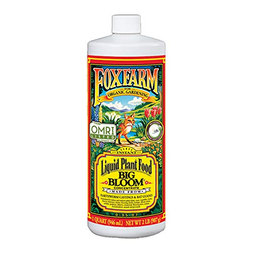 Fox Farm Big Bloom - 32 oz Bottle - 1 Bottle | Fox Farm Grow Big - 16 oz Bottle - 1 Bottle | Fox Farm Tiger Bloom -16 oz Bottle - 1 Bottle | 3 Twin Canaries Charts