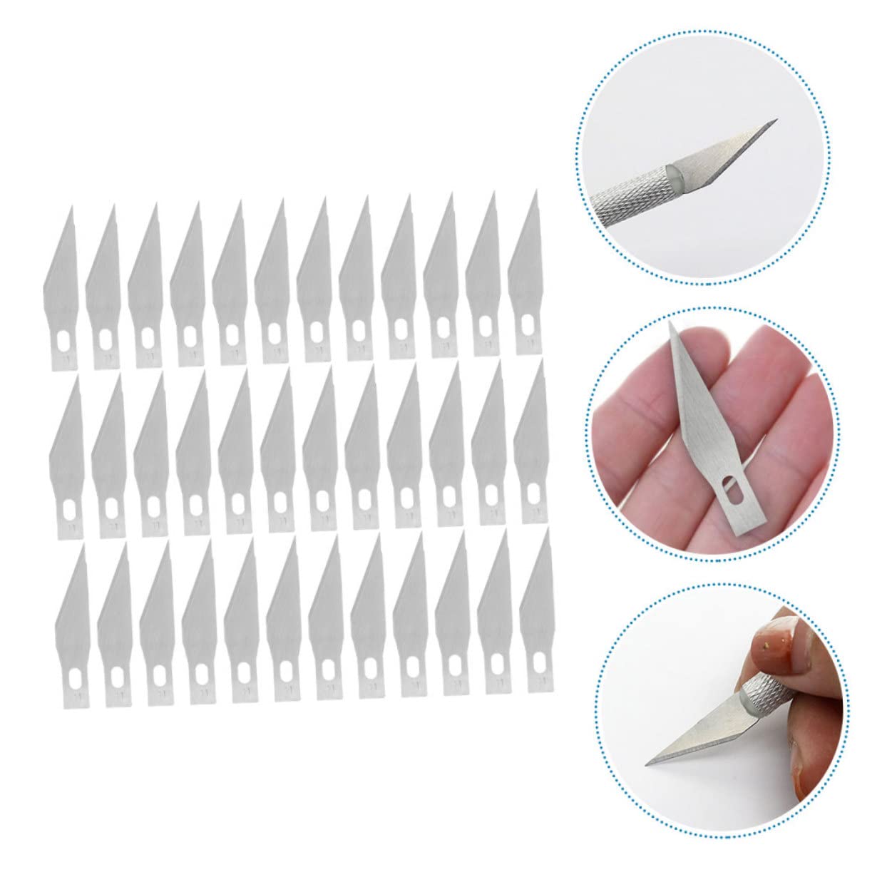 COHEALI Wood Carving Tools 5 Boxes Carving Blade Clay Kit Scrapbook Kit Ceramics Tools Craft Pen Modelling for Art Tool Steel Hobby Craft Engraving Tools Boxed Clay Tools