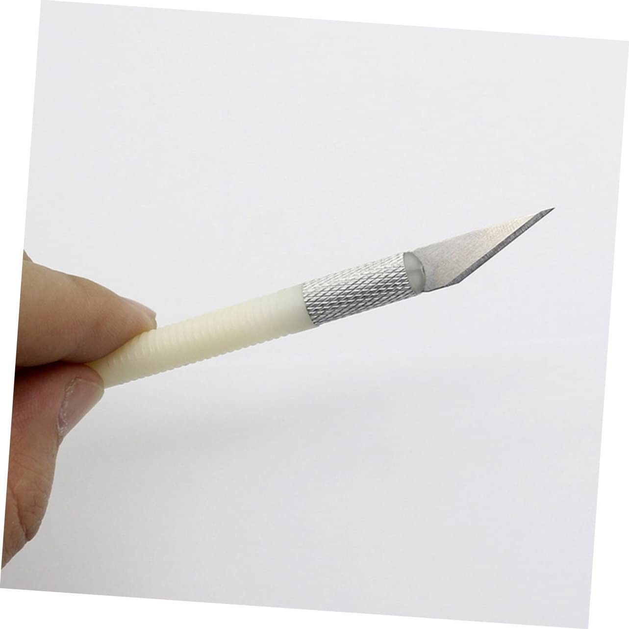 COHEALI 4 Boxes Carving Blade Scrapbook Kit Clay Kit Wood Carving Tools Xacto Scrapbooking Xacto Blades Engraving Blades DIY Craft Blades Craft Cutting Tools Tool Steel Pen Scalpel