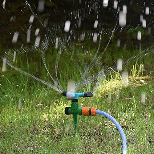 YFQHDD Garden Water Nozzle Adjustable Rotate Sprinkler Nozzle Watering Head Lawn Water Sprinkler Watering & Irrigation 1set (Size : C)