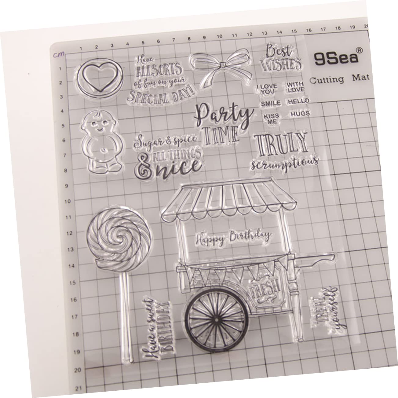 HEALEEP Stamp Sheets Christmas Scrapbook s DIY Scrapbooking Supplies Cling s Clear s Making Supplies Transparent s Postage s Upholstery Supplies Account Finished Chapter Ink Stamps