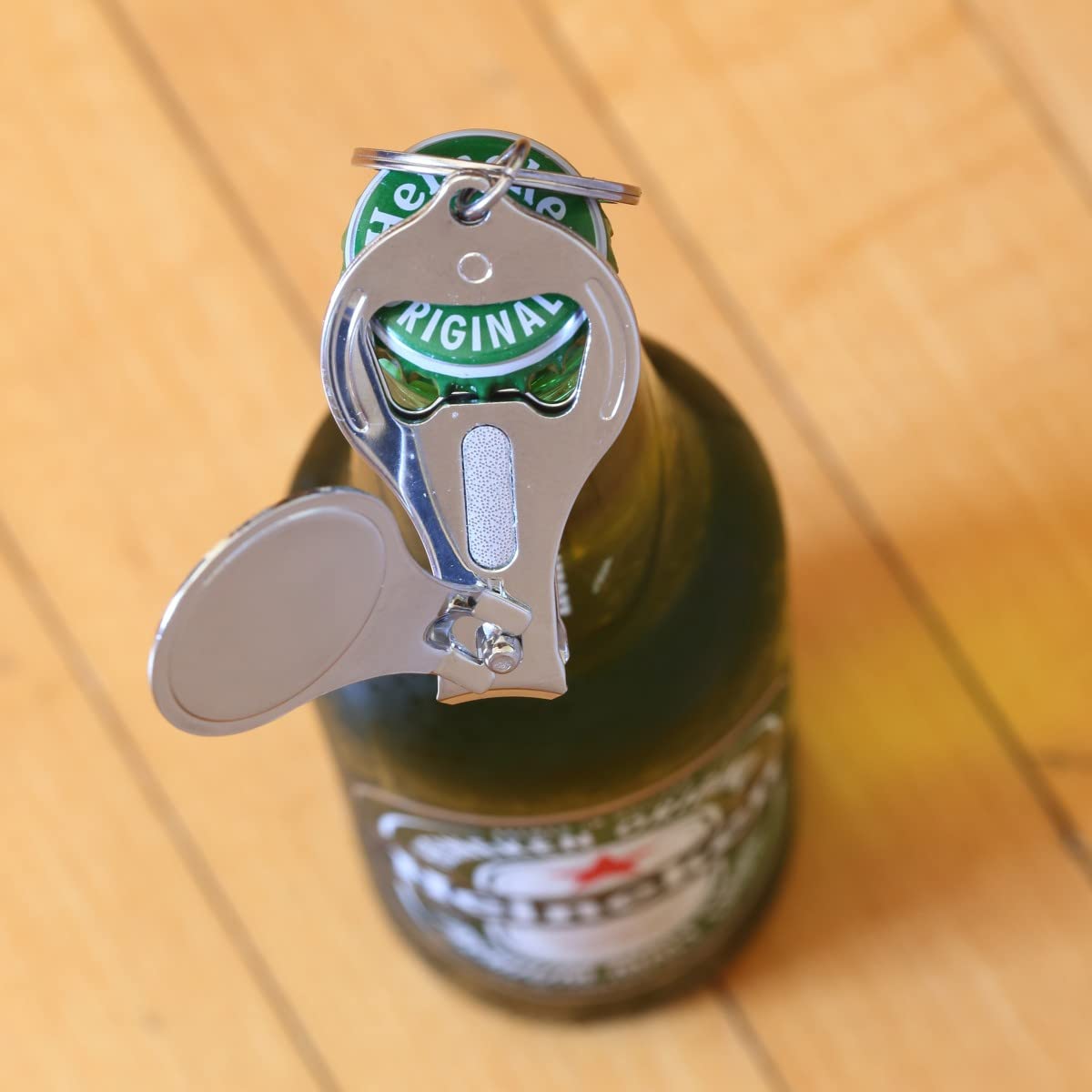 Best Dad Ever Nail Clippers Plus Bottle Opener Keychain