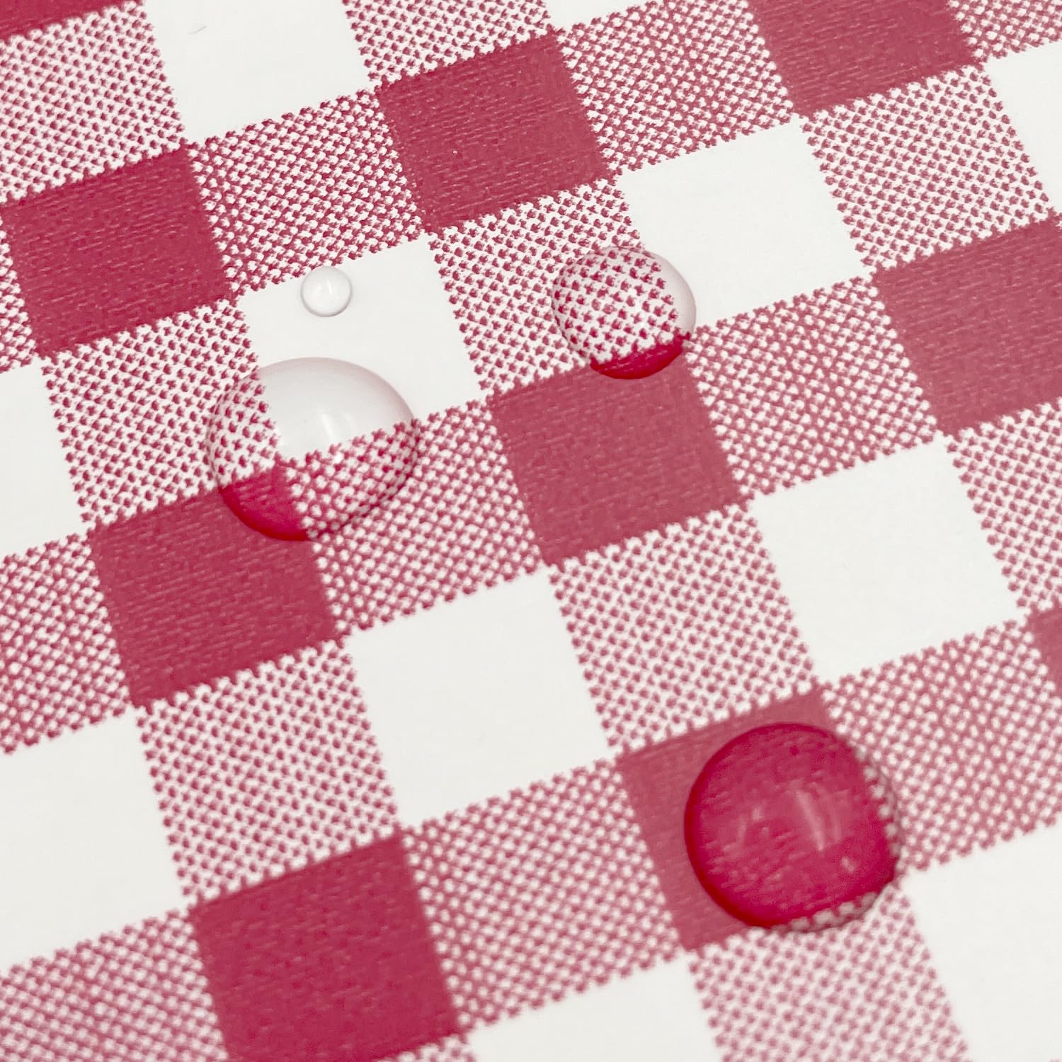 Yifely Red Holiday Gingham Drawer Paper Self-Adhesive Shelf Liner Makeup Cabinet Decor 17.7 Inch by 9.8 Feet