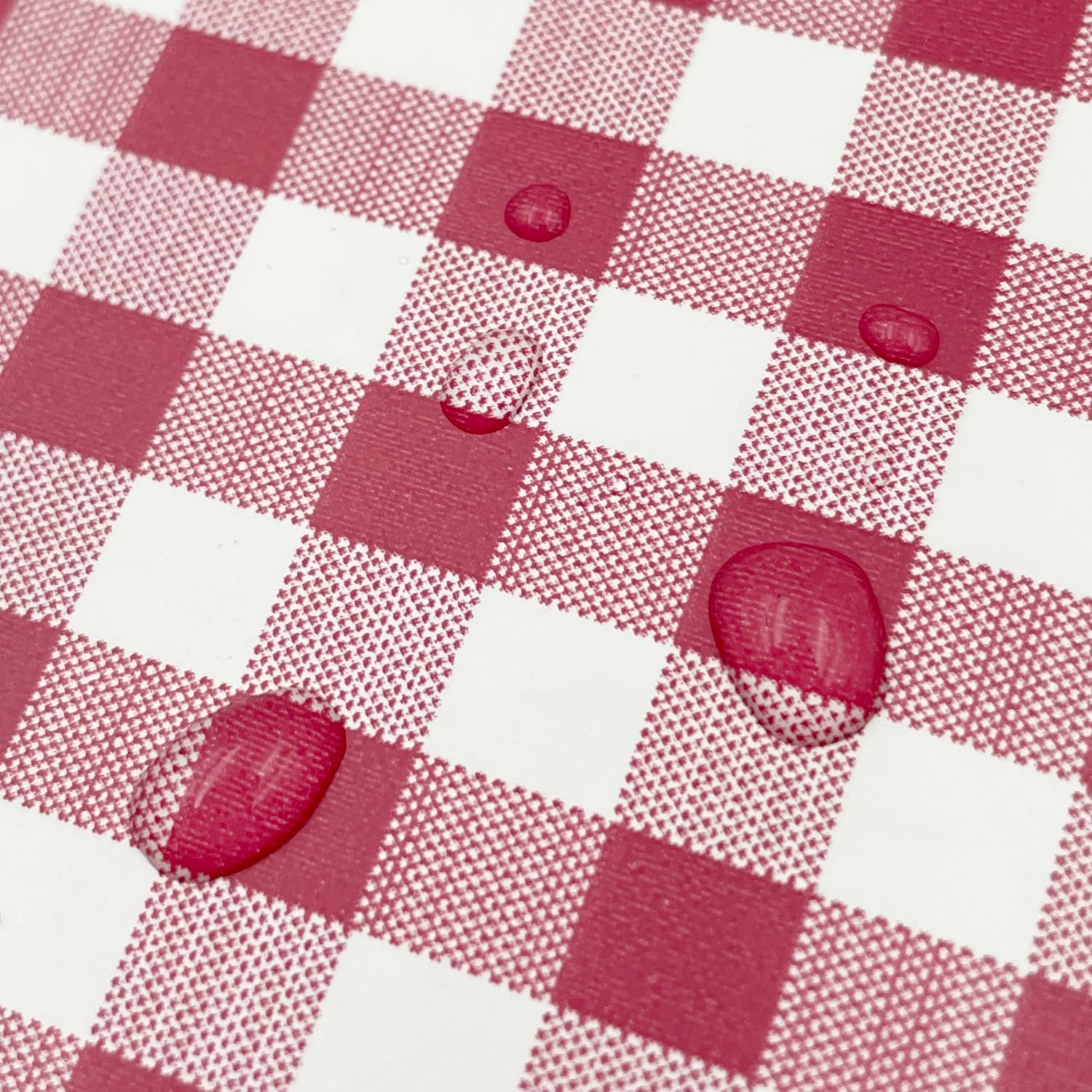 Yifely Red Holiday Gingham Drawer Paper Self-Adhesive Shelf Liner Makeup Cabinet Decor 17.7 Inch by 9.8 Feet