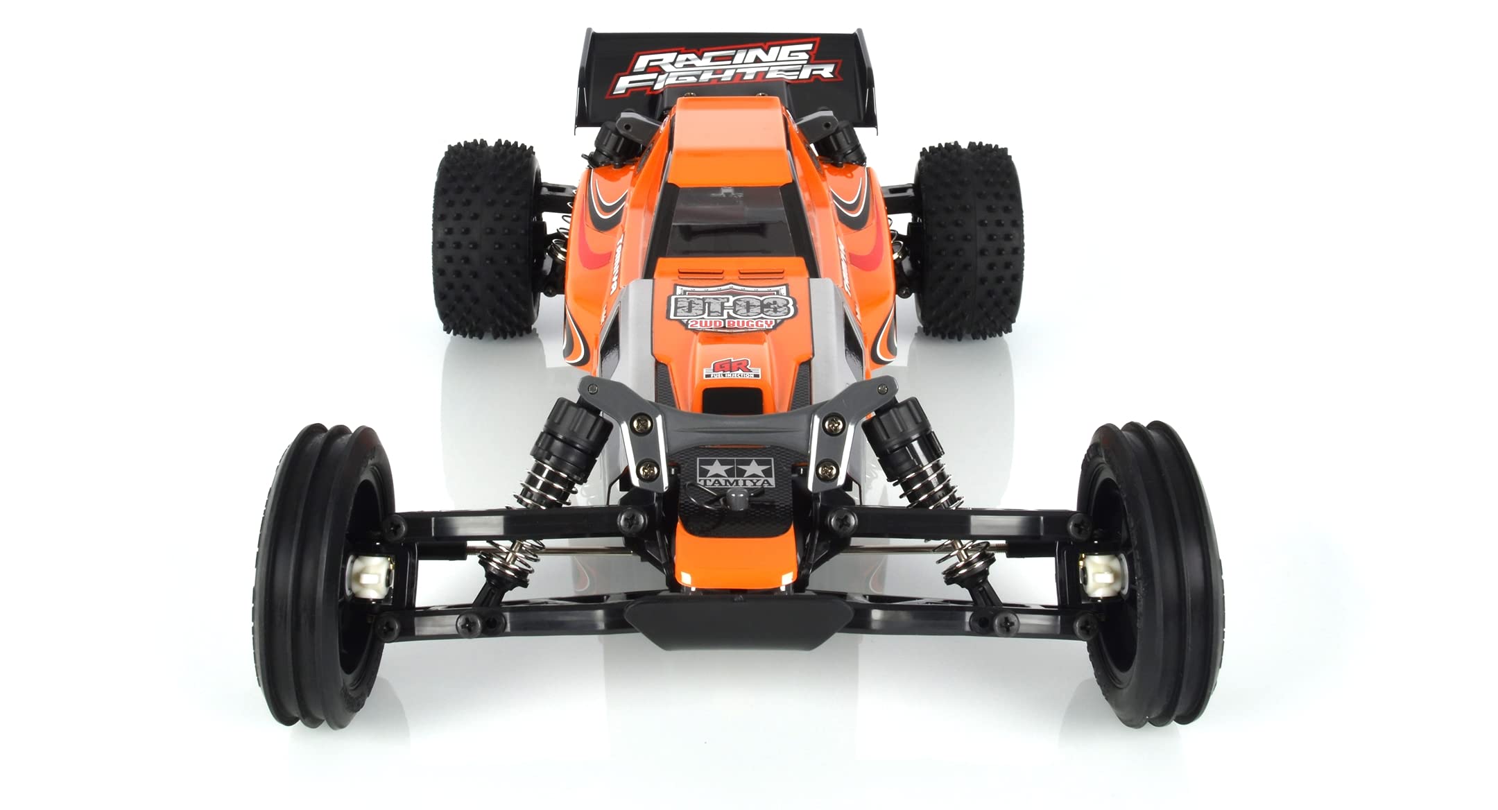 Tamiya America, Inc 1/10 Racing Fighter 2WD Off-Road Buggy DT03 Kit, TAM58628