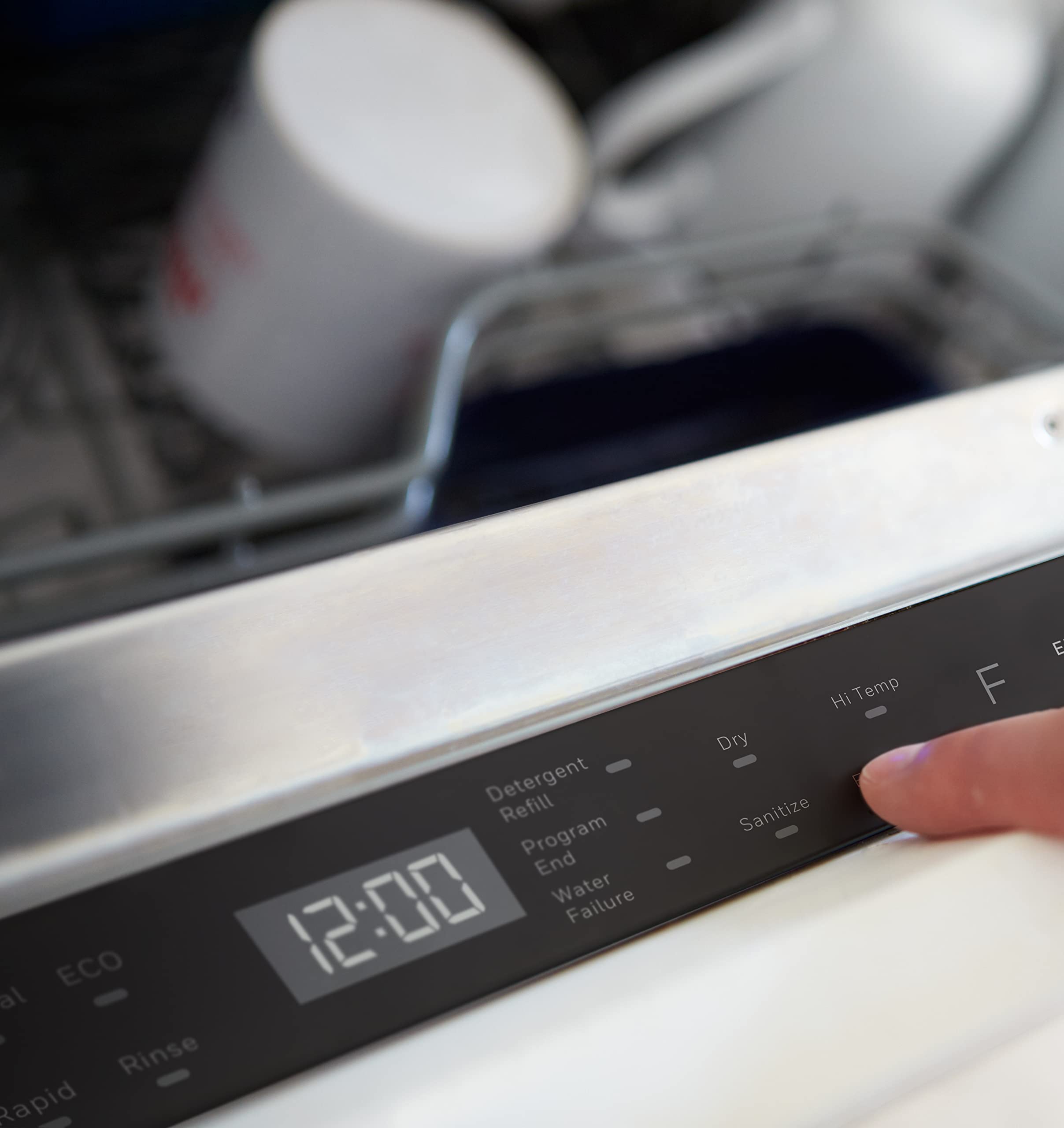 Honeywell 18 Inch Dishwasher with 8 Place settings, 6 Washing Programs, Stainless Steel Tub, UL/Energy Star- Stainless Steel