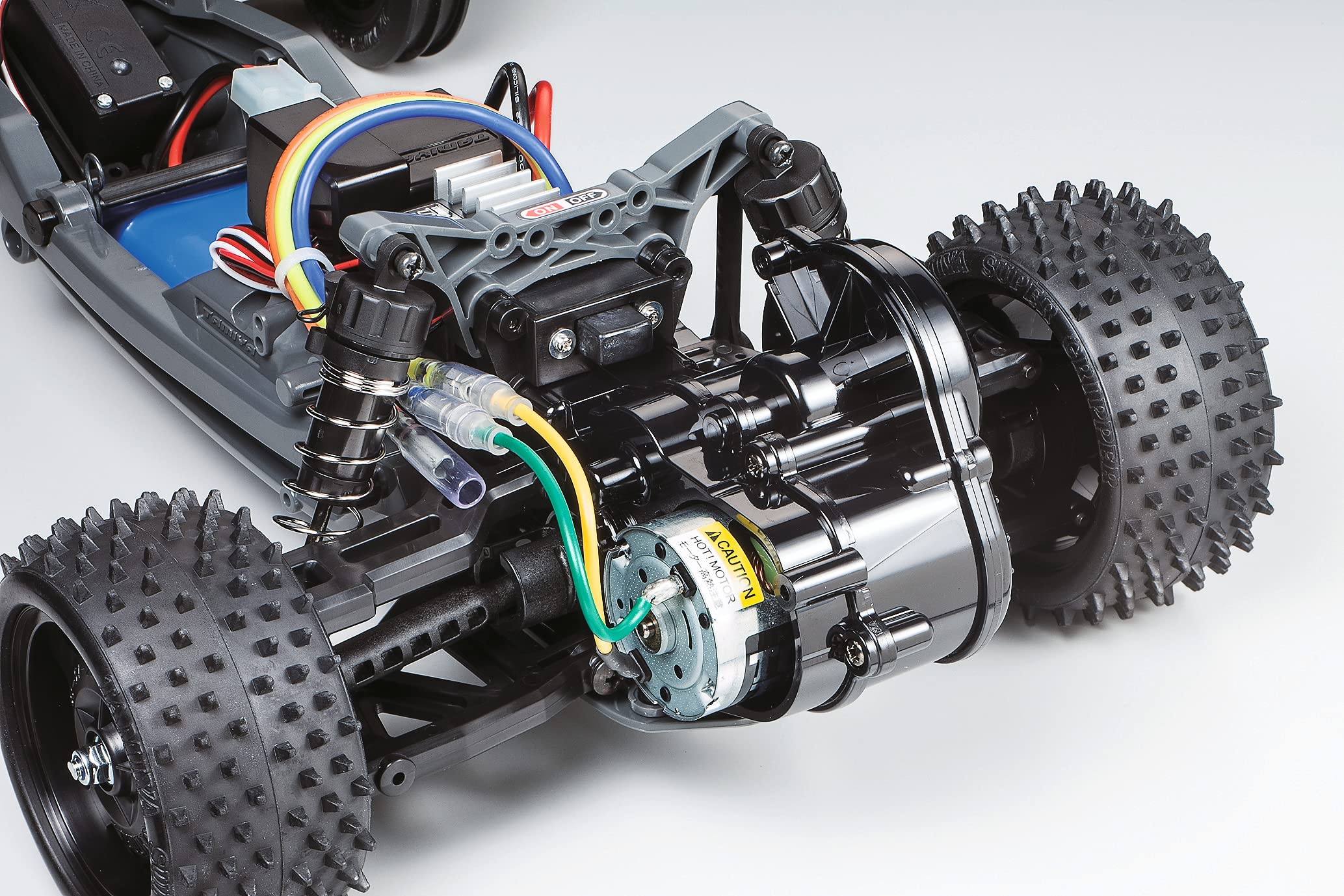 Tamiya America, Inc 1/10 Racing Fighter 2WD Off-Road Buggy DT03 Kit, TAM58628