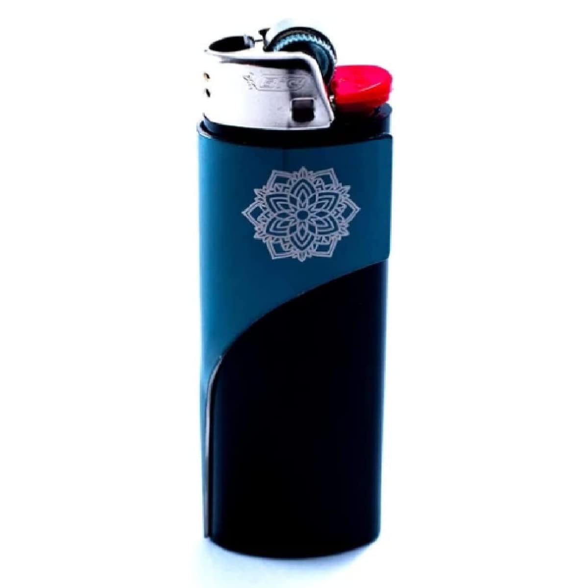 Kasher’s Mandala Lighter Tool - Lightweight & Multi Tool Accessory for Lighters - Suitable to use as Pipe Cleaner, Cutter or Multi-Tool Lighter Case (Without Lighter, Green)