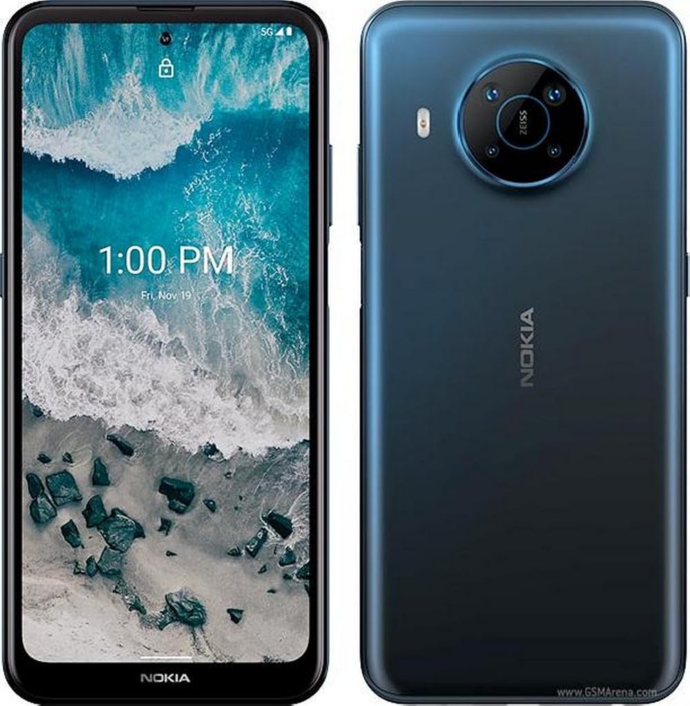 Nokia X100 | 5G Smartphone | 4GB / 128GB | 6.7" Display | 48MP Android Smartphone - for T-Mobile Only | Midnight Blue (Renewed)