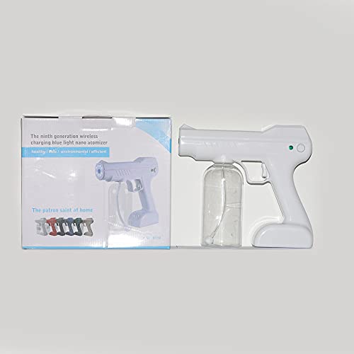 YIESERRA Steam Gun, Handheld Rechargeable Nano Atomizer 27oz Large Capacity ULV Electric Sprayer Nozzle Adjustable Fogger for Home, Office, School or Gardenā¦
