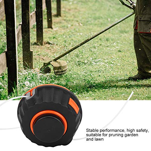 Strong Nylon Universal Trimmer Head Replacement Grass Strimmer Trimmer, Trimmer Head, for Lawn Mower Garden Home Pruning