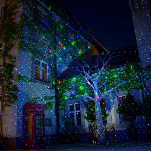 Lunmore Laser Projector Lights Christmas Garden Lights for Home Garden