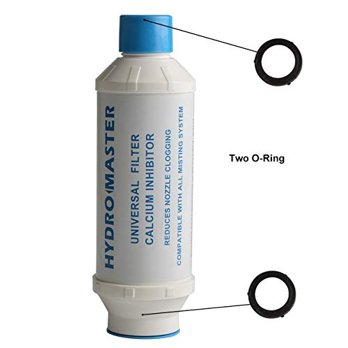 HYDRO MASTER 0179101 Universal Outdoor Misting System Calcium Inhibitor Filter (2 pcs)