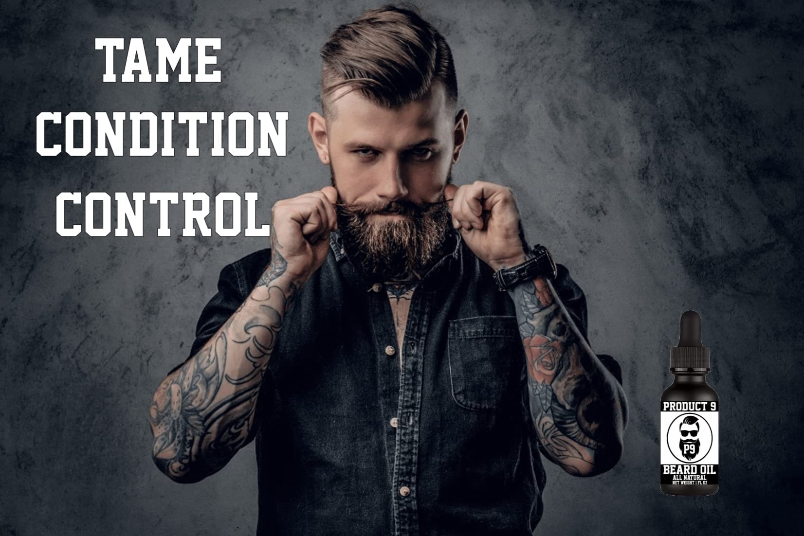 Product 9 Beard Oil Conditioner Softens Strengthens Promotes Growth Smells Great