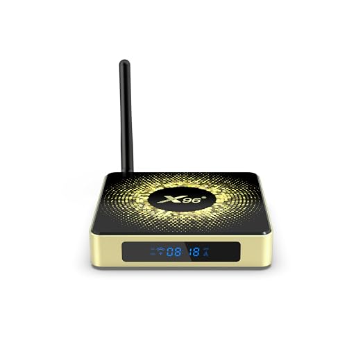 SHYSKY X96 X10 8K Ultra HD Android TV Box Android 11.0 Amlogic S928X LPDDR4 4GB RAM 32GB ROM WiFi6 1000M BT5.2 USB3.0 Support AV1 8K 60fps H.265 HDR Box with i8 Keyboard