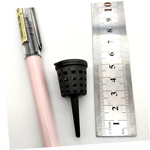 HANABASS 50pcs Basket Fertiliser Holder for Orchid Pot Bonsai Rooting Portable Garden Baskets Fertilizer Cover Grow Container Plastic Potted with Propagation Flower Plant Lid