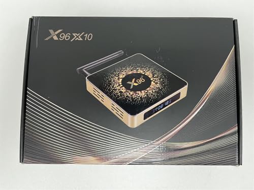 SHYSKY X96 X10 8K Ultra HD Android TV Box Android 11.0 Amlogic S928X LPDDR4 4GB RAM 32GB ROM WiFi6 1000M BT5.2 USB3.0 Support AV1 8K 60fps H.265 HDR Box with i8 Keyboard