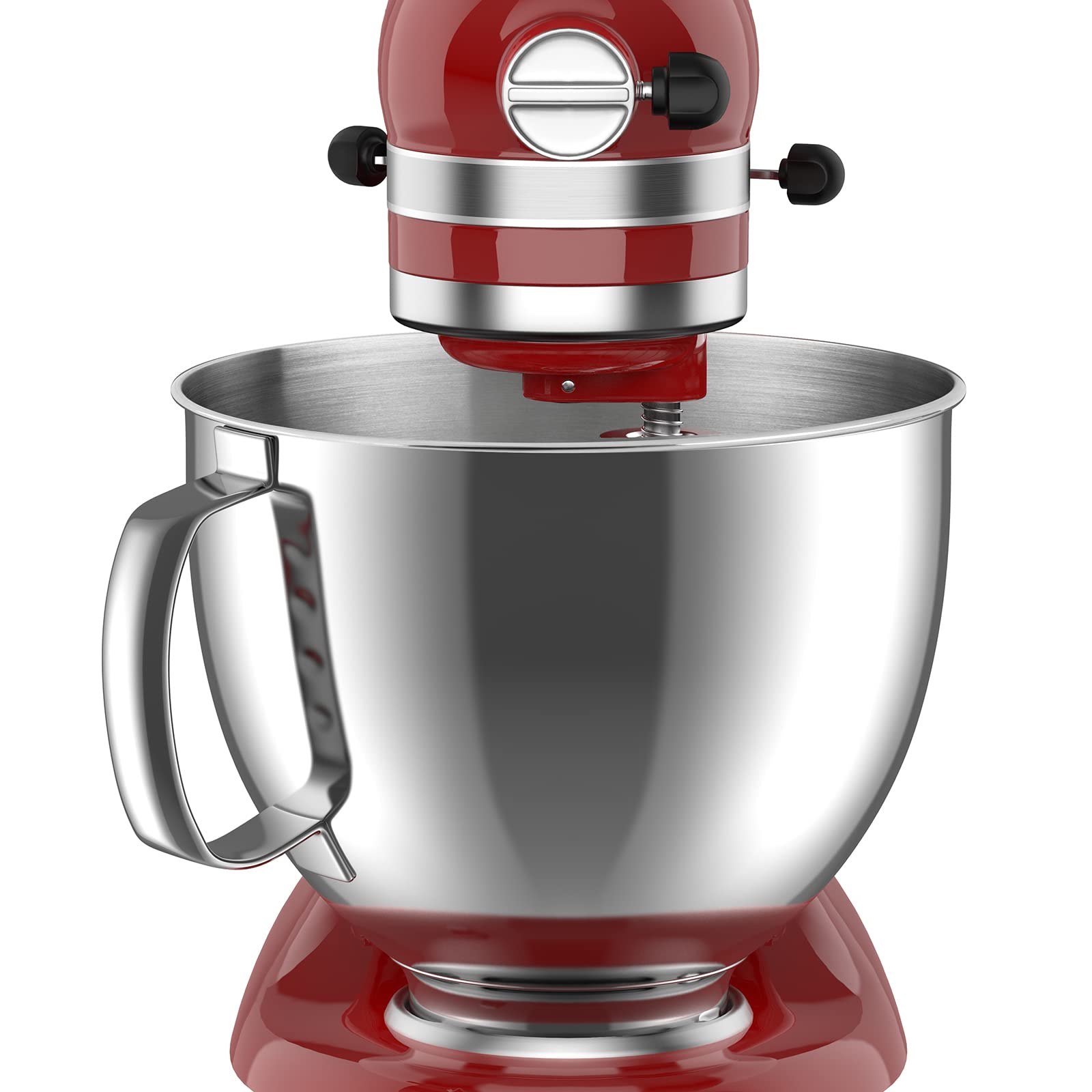 GVODE Stainless Steel Mixer Attachment Fit all Kitchenaid Mixer Bowl,4.5-5Q Tilt-Head for Kitchen Aid Mixing Bowls 5 Quart Stainless Bowl for Kitchenaid