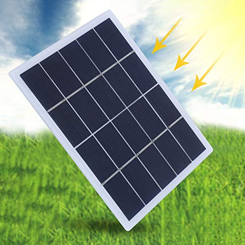 BTER Polycrystalline Silicon Silicon Solar Panel, Solar Panel Charger, Solar Chargers Solar Panel Module for Outdoor Light DIY Garden Light