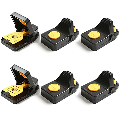OZZEGCOO 6 Pack, Large Size and Reusable Tool, That Work Indoor and Outdoor Quick Effective Catcher for The House, Garden, Garage