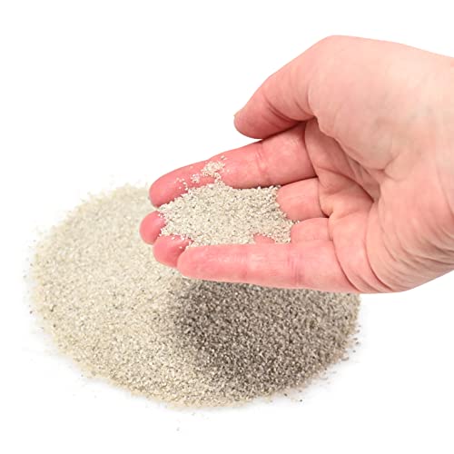PCS Industries 10 Pounds Silica Sand for Gas and Wood Fire Pits and Fire Places - Heat and Fire Proof - Spill Proof Packaging - Made, Sourced, and Packaged in The U.S.A. (20 Mesh 10 Pounds)