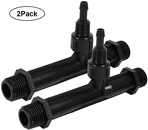 2Pcs Irrigation Venturi Fertilizer Kit, Venturi Fertilizer Mixer Injectors, Use the Siphon Principle, for Agriculture Fertilizer Irrigation, Jet Device, etc