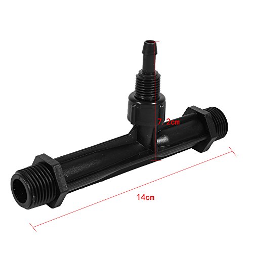 2Pcs Irrigation Venturi Fertilizer Kit, Venturi Fertilizer Mixer Injectors, Use the Siphon Principle, for Agriculture Fertilizer Irrigation, Jet Device, etc