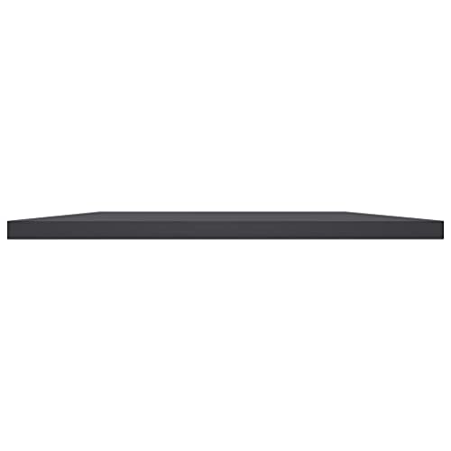 THYUOVAI Bookshelf Boards,Cabinet Shelf Wall Mount Storage Shelves Suitable for Wall Decor,Living Room,Bathroom,Kitchen 4 pcs Gray 15.7"x19.7"x0.6" Engineered Wood