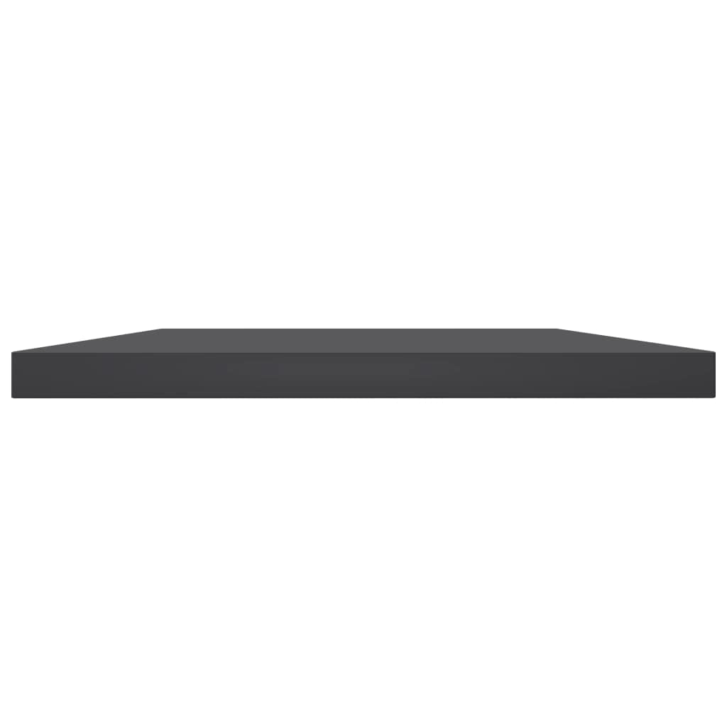 THYUOVAI Bookshelf Boards,Cabinet Shelf Wall Mount Storage Shelves Suitable for Wall Decor,Living Room,Bathroom,Kitchen 8 pcs Gray 15.7"x11.8"x0.6" Engineered Wood