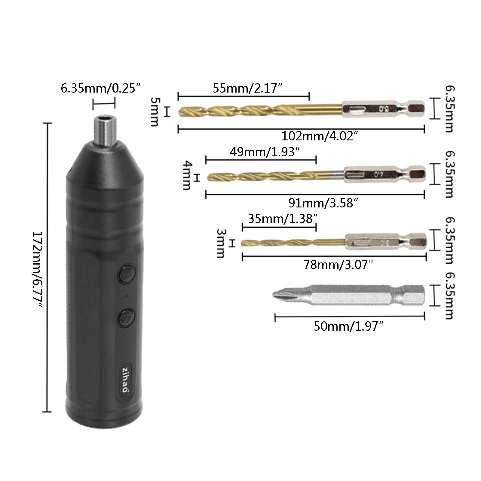 Cordless Electric Screwdriver Mini Home Screwdriver With Work Light USB C Rechargeable For DIY Household Screwdriver Kit Cordless Electric Screwdriver Usb Rechargeable Small Automatic
