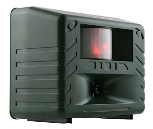 Bird-X Yard Gard Electronic Animal Repeller keeps unwanted pests out of your yard with ultrasonic sound-waves
