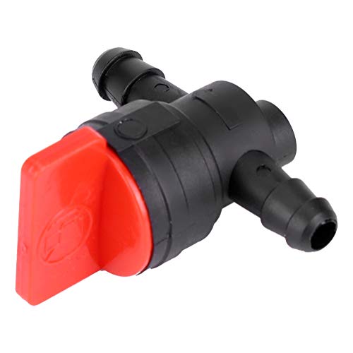 5pcs 1/4" Fuel Gas Tank Shut Off Valve Cut-off Switch Garden Brush Cutter Lawnmower Accessory