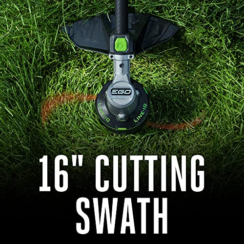 EGO Power+ ST1620T 16-Inch LINE IQ String Trimmer with POWERLOAD Technology, Battery and Charger Not Included, Black