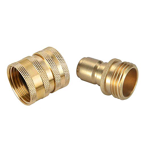 8pcs Pressure Washer Adapter Kit,Garden Hose Quick Connect Fittings,M22 Swivel to 3/8'' Quick Connect, 3/4" to Quick Release