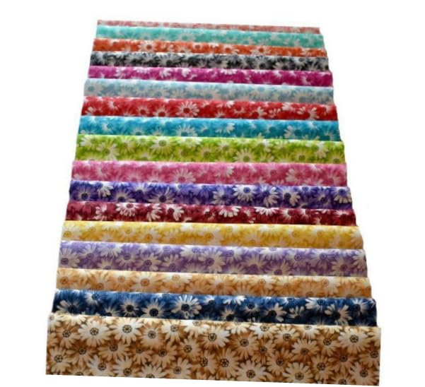 10" Squares Flower Shower Pre Cut Layer Cake 100% Cotton Quilt, 34Pcs Fabric Quilting Squares - JFS229 | #YY130E