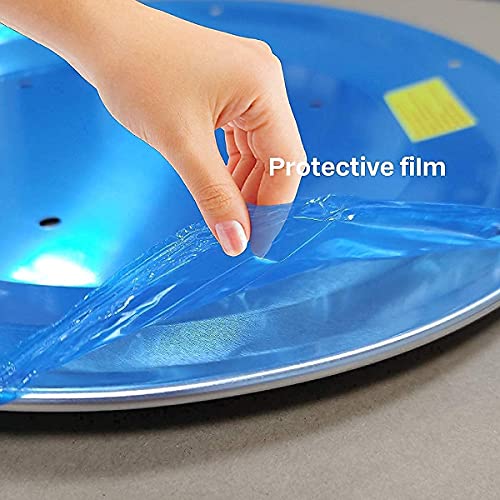 Kisworm Patio Heater Reflector Shield, Propane Outdoor Heaters Replacement Part - Top Dome, 3-Hole Mount, 33" Dia Round