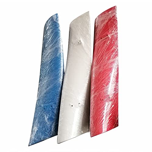Wind Turbine Wind Generator Kit, 3 Blades Wind Turbine with Controller 400W 24V DC, Portable Vertical Helix Wind Power Turbine Generator Kit Wind Generator Windmill for Home Garden Boat White,Red,Blue