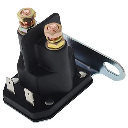 raseparter 12V Starter Solenoid Replacement for John Deere AM138068 for Cub Cadet 725-04439 LTX1045 LTX1046 LT1042 LT1045 LT1040 for MTD Riding Lawn Mower Garden Tractor