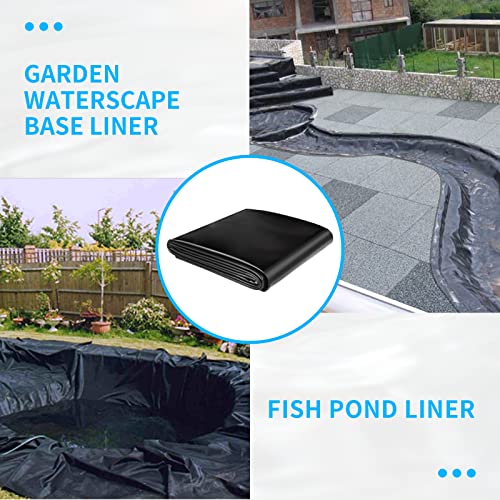 Coocure Pond Liner 20x20ft, LLDPE Garden Pond Liner, 20Mil Thickness Pond Liner for KOI or Fish, Duck and Waterscape.