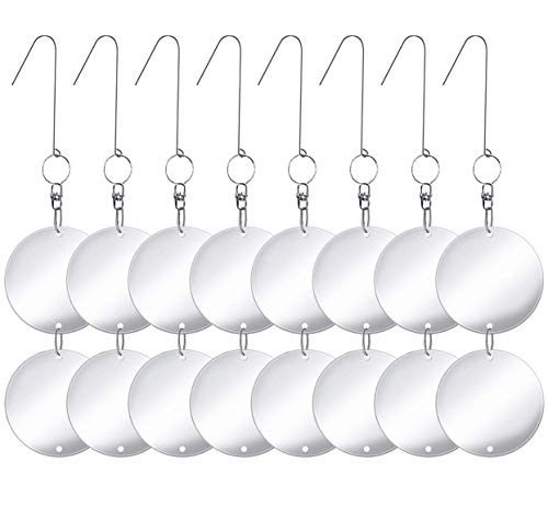 Hoont Bird Repellent and Deterrent Discs Set – 16 Discs Value Set – Reflective Disc Keeps All Birds Away from Your Property – Effective for Pigeons, Woodpeckers, Sparrows and Most Other Birds